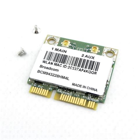 Быстрый Wi Fi модуль Broadcom Bcm943228hm4l 300 Mb S для апгрейта ноутбука 802 11a B G N 2 4 ГГц
