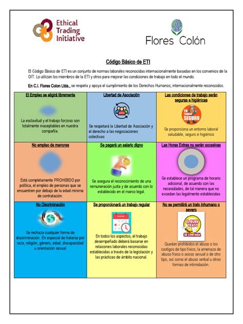 Código Básico De Eti Capacitación Pdf Derecho Laboral Seguridad Y Salud Ocupacional