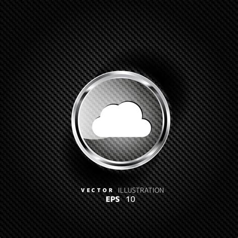Premium Vector Cloud Application Web Icon