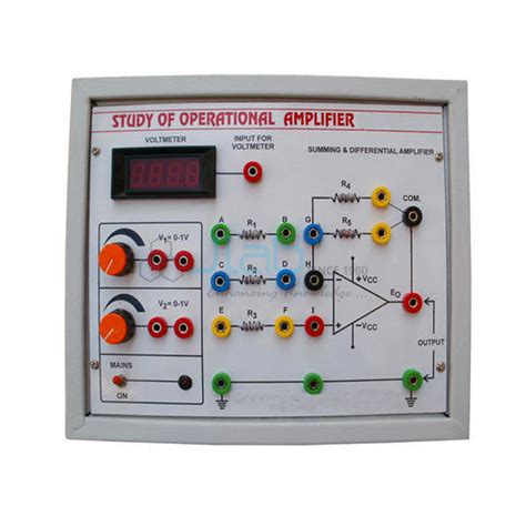 Operational Amplifier As Inverting And Non Inverting Amplifier India Manufacturers Suppliers