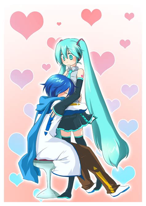 Hatsune Miku And Kaito Vocaloid Drawn By Akatsuki Tomoya Danbooru