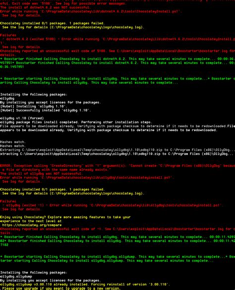 [bug] failed to install flare vm · issue 1 · mandiant flare vm · github