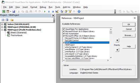 Vba Solver Auto Vba