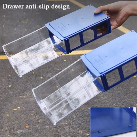 5 Pcs 다기능 빌딩 블록 유형 구성 요소 상자 저장 상자 서랍 유형 부품 상자 결합 액세서리 박스 사양 Lt 00d M