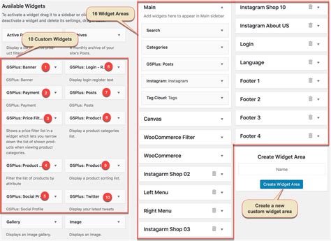 Sidebar And Widgets