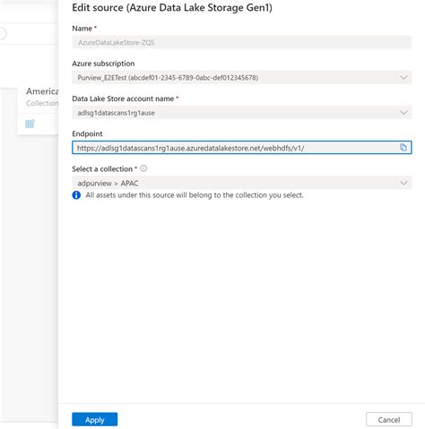 连接到和管理 Azure Data Lake Storage Adls Gen1 Microsoft Learn