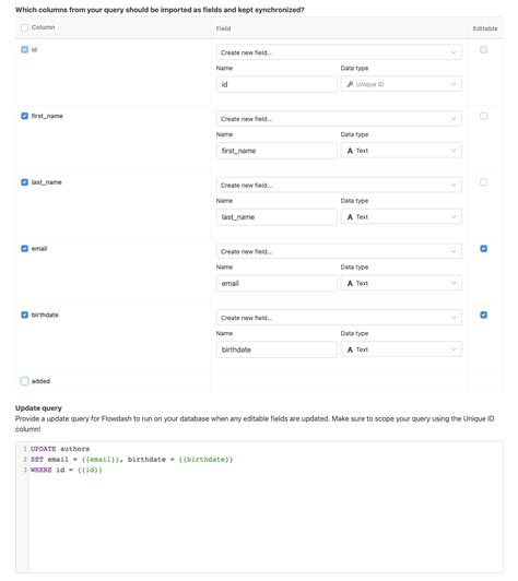 Keeping Your Database Up To Date Flowdash