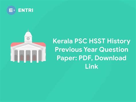 Kerala Psc Hsst History Previous Year Question Paper Pdf Link