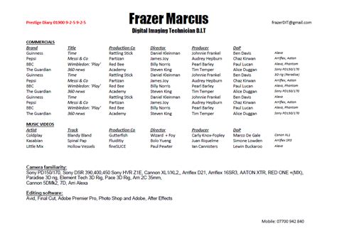 5 Different Cv Styles 3 Uk