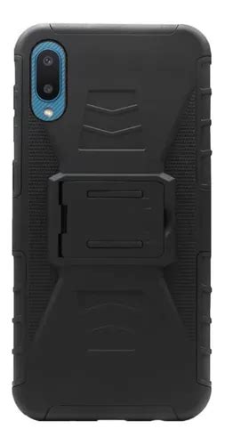 Mica Funda Uso Rudo Clip Para Samsung Galaxy A02 Meses Sin Interés