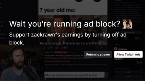 Twitch Joins War On Ad Blockers By Hitting Users With Discouraging