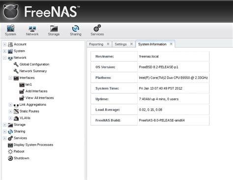 Install FreeNAS 0 8 On VirtualBox 4 Life Of A Geek Admin