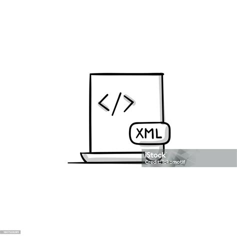 Xml 파일 편집 가능한 획이 있는 스케치 낙서 벡터 선 아이콘입니다 Icon은 웹 디자인 모바일 앱 Ui Ux 및 Gui 디자인에 적합합니다 A4 용지에 대한 스톡 벡터