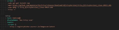 Azure Devops Integration With Docker Image Scanning Trivy Canarys