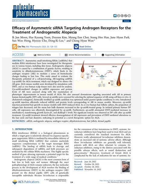 Pdf Efficacy Of Asymmetric Sirna Targeting Androgen Receptors For The Treatment Of