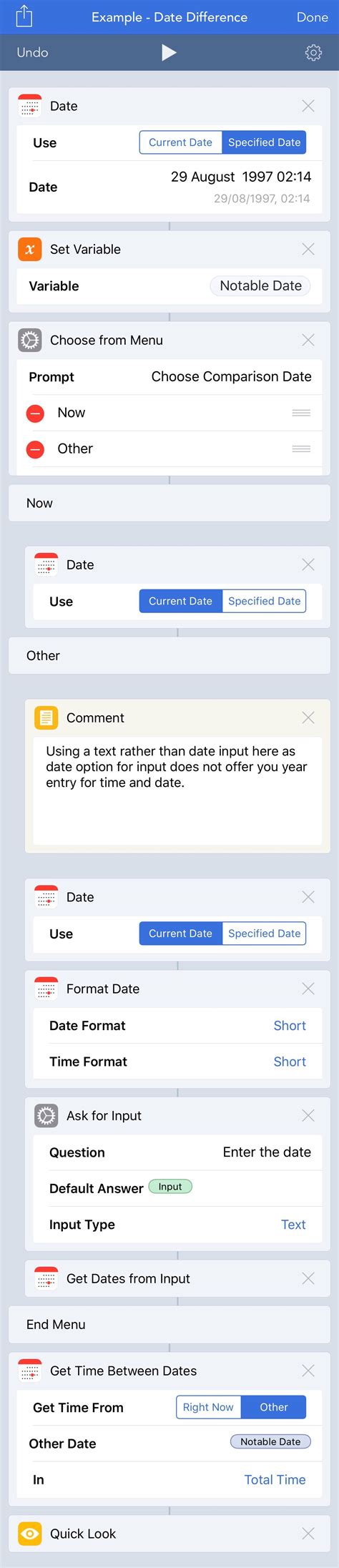 Workflow Example Date Difference ThoughtAsylum