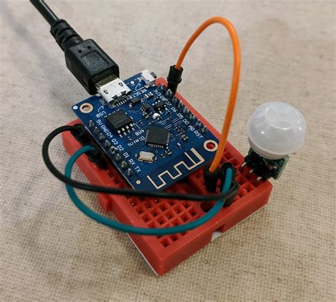 Pir Sensor With Wemos D1 Mini And Tasmota
