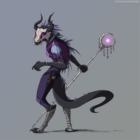 Dandd Black Dragonborn