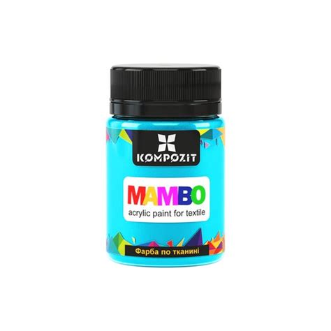 Хоби бои Mambo акрилна боја за текстил и кожа 50ml Различни нијанси E Shop Za Slikarski