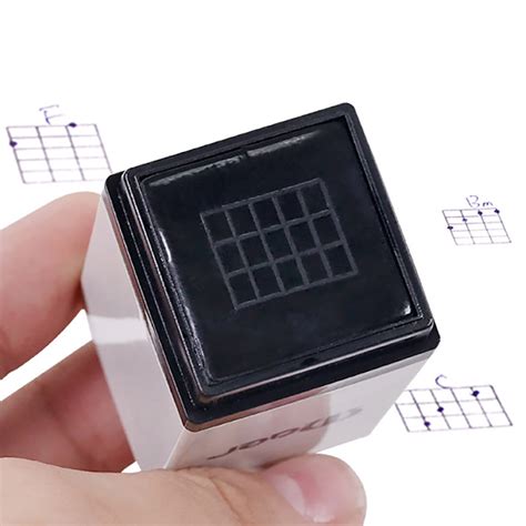 Gitarr Ukulele Ackord Stämpel Tillbehör Klassisk G Grandado