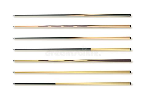Pistas Para Plantillas Realistas De Billard Snooker Palos De Madera Con Varios Diseños Para Los