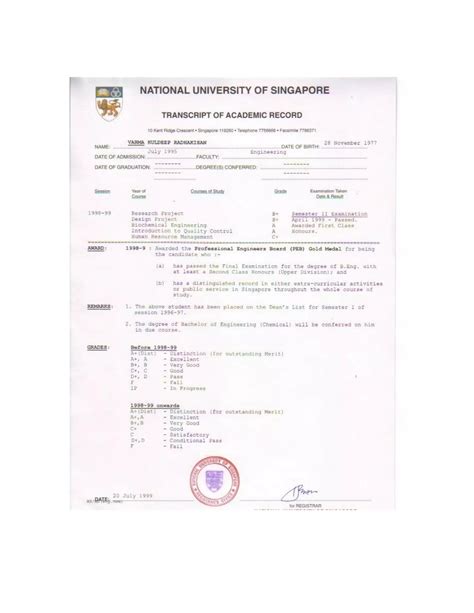 Academictranscript Pdf