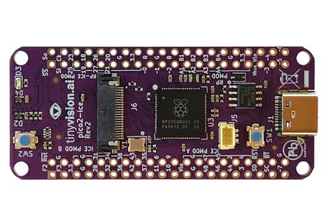 Pico2 Ice Development Board Combines Raspberry Pi Rp2350b With Lattice
