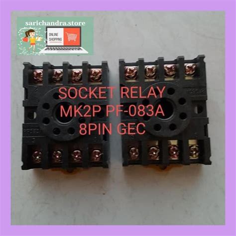 Jual S4rd0r5 Socket Relay Mk2p Timer Omron H3ba 8 H3cr A8 Pf083a E 8pin 4n150iras Shopee Indonesia
