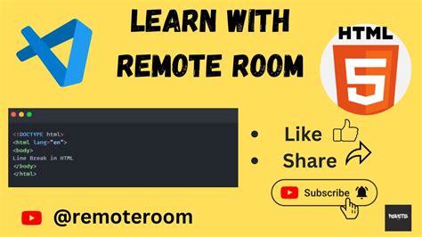 Html Crash Course For Beginners How To Get A Line Break Html 5 Web Development Youtube