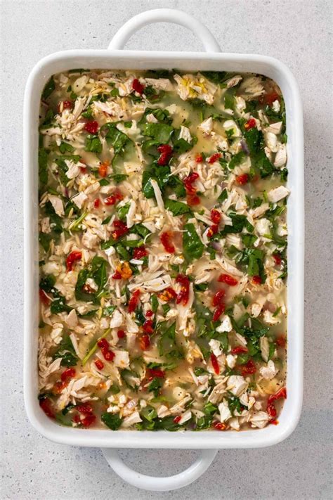 Greek Chicken Casserole Stephanie Kay Nutrition