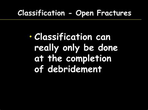 PPT Open Fracture Management PowerPoint Presentation Free Download ID 1820531