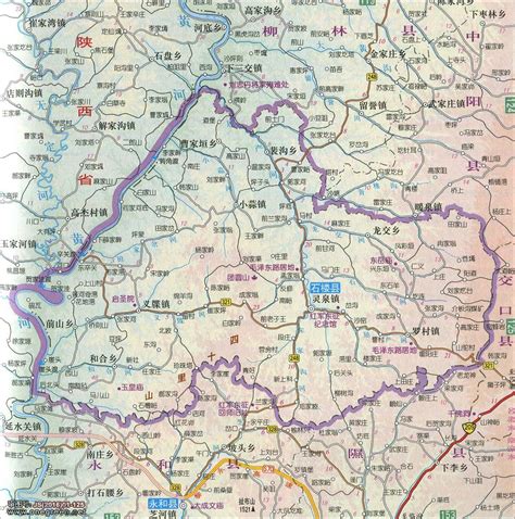 石楼县义碟镇地图 石楼县 山西梁石楼县 第2页 大山谷图库
