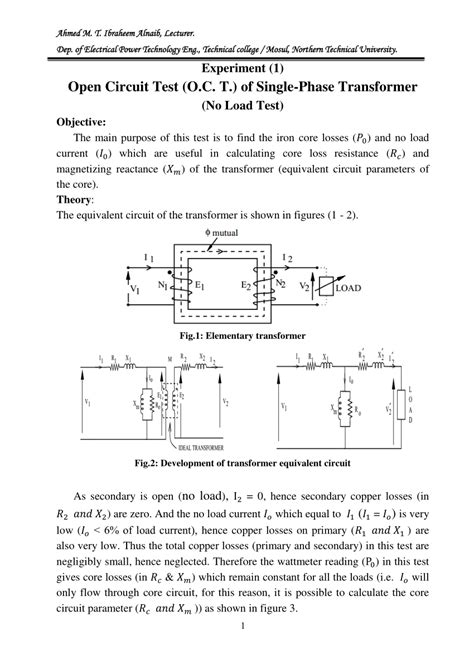 how to conduct short circuit test on transformer wiring diagram