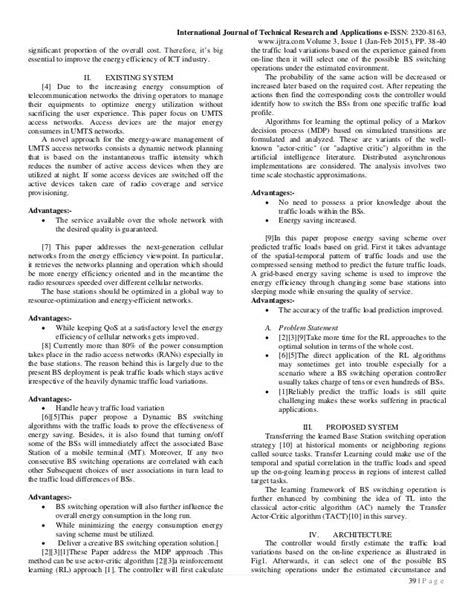A Literature Survey On Energy Saving Scheme In Cellular Radio Access