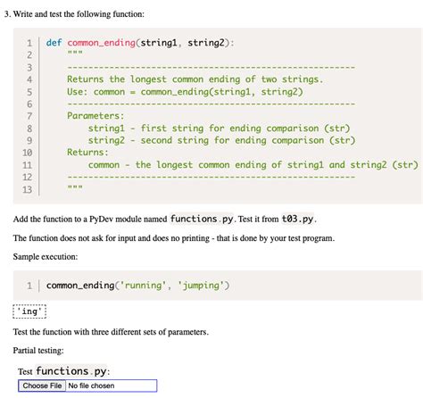 Solved Write And Test The Following Function Def Chegg