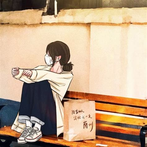 夏天二次元女生头像 夏日清新动漫女生二次元头像