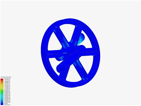 Simulation Of A Crank Assembly Copy By Rroche Simscale