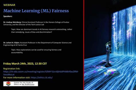 Machine Learning Fairness Webinar Illinois Institute Of Technology