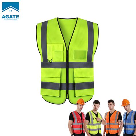 เสื้อกั๊กสะท้อนแสง เสื้อกั๊กเซฟตี้ Reflective Safety Vest เพิ่มความปลอดภัยในการทำงาน การออกแบบ