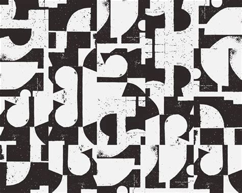 زیبایی شناسی جدید گرانج در ترکیب طراحی الگوی انتزاعی کولاژ گرافیکی وکتور با الهام از بروتالیست