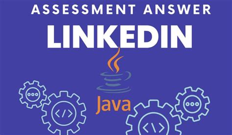 Linkedin Java Skill Assessment Answer 2023