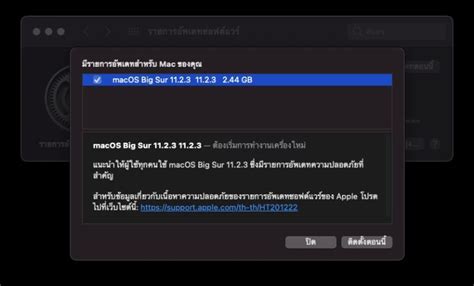 Macos Big Sur 11 2 3 มาแล้ว อัปเดตความปลอดภัยสำคัญ
