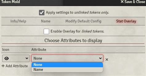 Bug Savage Worlds Stat Overlay No Attributes · Issue 190 · Moerill
