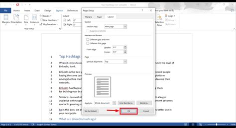 How To Add Line Numbers In MS Word Step By Step Pics