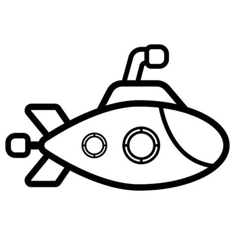 U Boot Symbol Logo Vektor Illustrationsdesign Premium Vektor