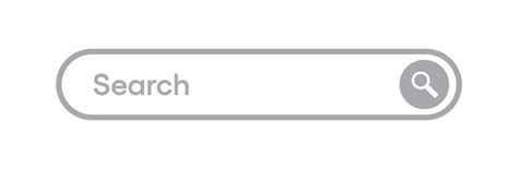 Premium Vector Simple Cursor Click On Outline Search Bar Concept Of
