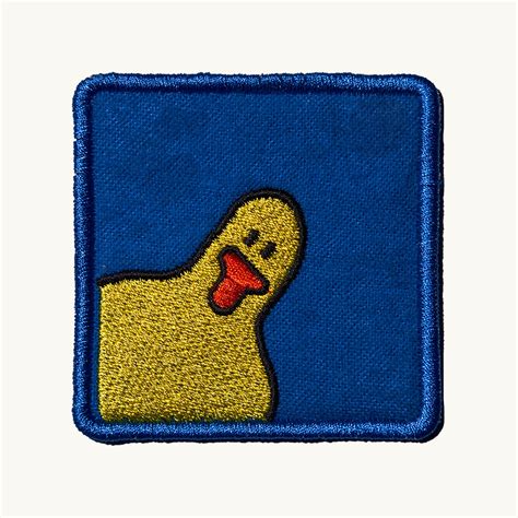 Patchify Funky Duck Patch Quirky Duck Fun Patchify®