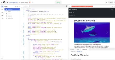 Build And Host A Personal Website Using Replit Devpost