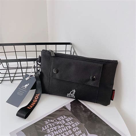 Kangol 패션 캥거루 소형 스퀘어 백 트렌디한 가방 남성 숄더백 여성용 핸드백 미니 휴대폰 가방 Aliexpress