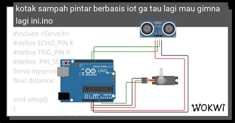 Kotak Sampah O Copy Wokwi Esp32 Stm32 Arduino Simulator
